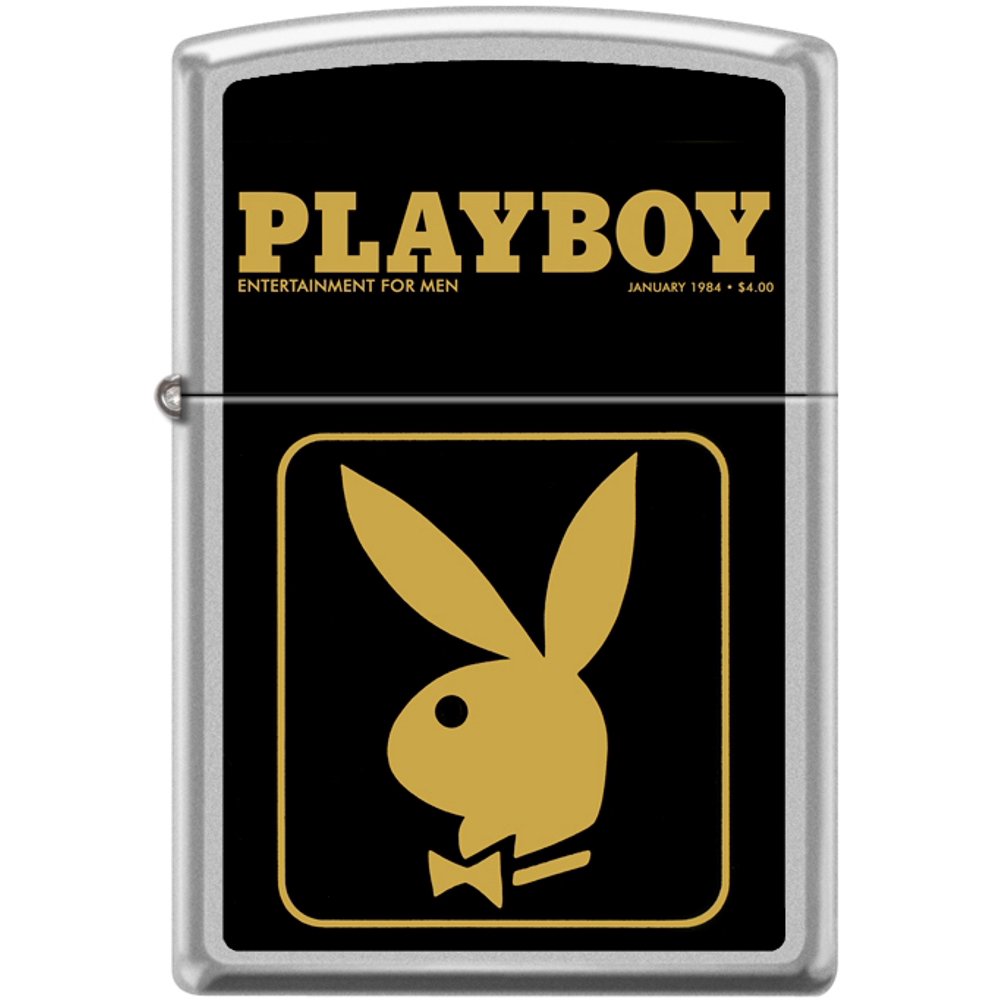 Zippo Playboy January 1984 Cover Satin Chrome Windproof Lighter NEW RARE - Walmart.com - Walmart.com