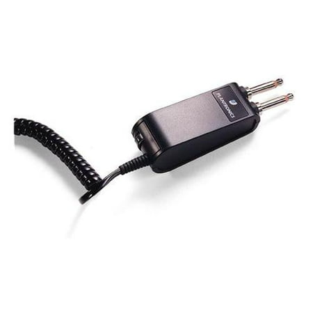 Poly - Plantronics P 10 - Dual-prong adapter - Quick Disconnect male ...