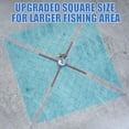 QenASHaing Automatic Spring-Loaded Crab Trap 50cm, Corrosion-Resistant ...