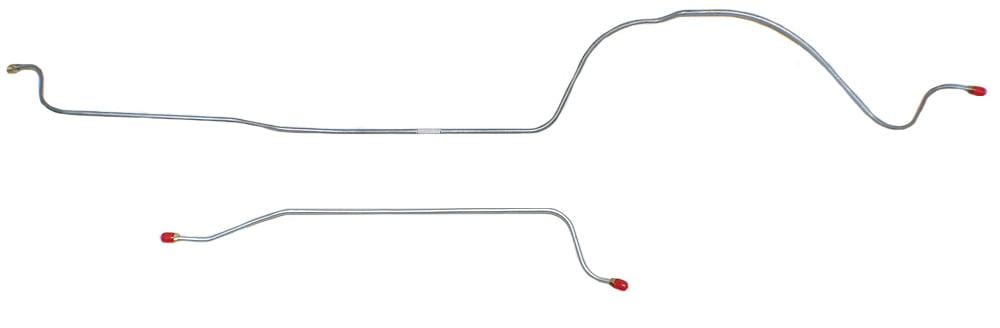 JEGS 13475 Rear Axle Brake Line Set 1955-1957 Chevy & GMC Series II 1/2 ...