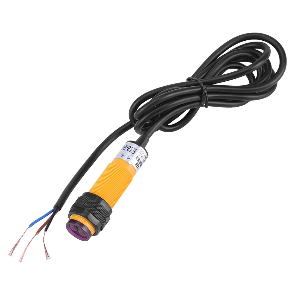 E18-B03P1 5-30cm DC 3 cables 6-36V PNP IR Interruptor de sensor ...
