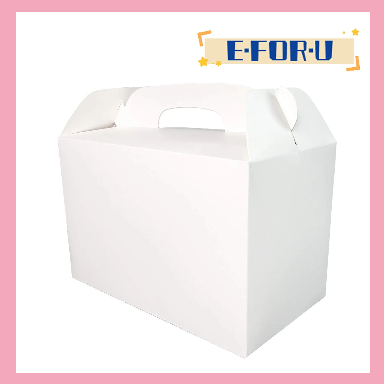 Large Handle Favor Boxes, Kids Party Favor Box, Party Box, Birthday ...