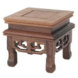 Wooden Plant Riser, Retro Style Display Stand for Plants, Small Sized ...