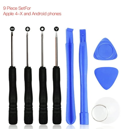 Xinxinyy 9 Pcs/set Mobile Phone Repair Disassemble Tool Kit Phone Pry Opening Tools Screwdriver ...