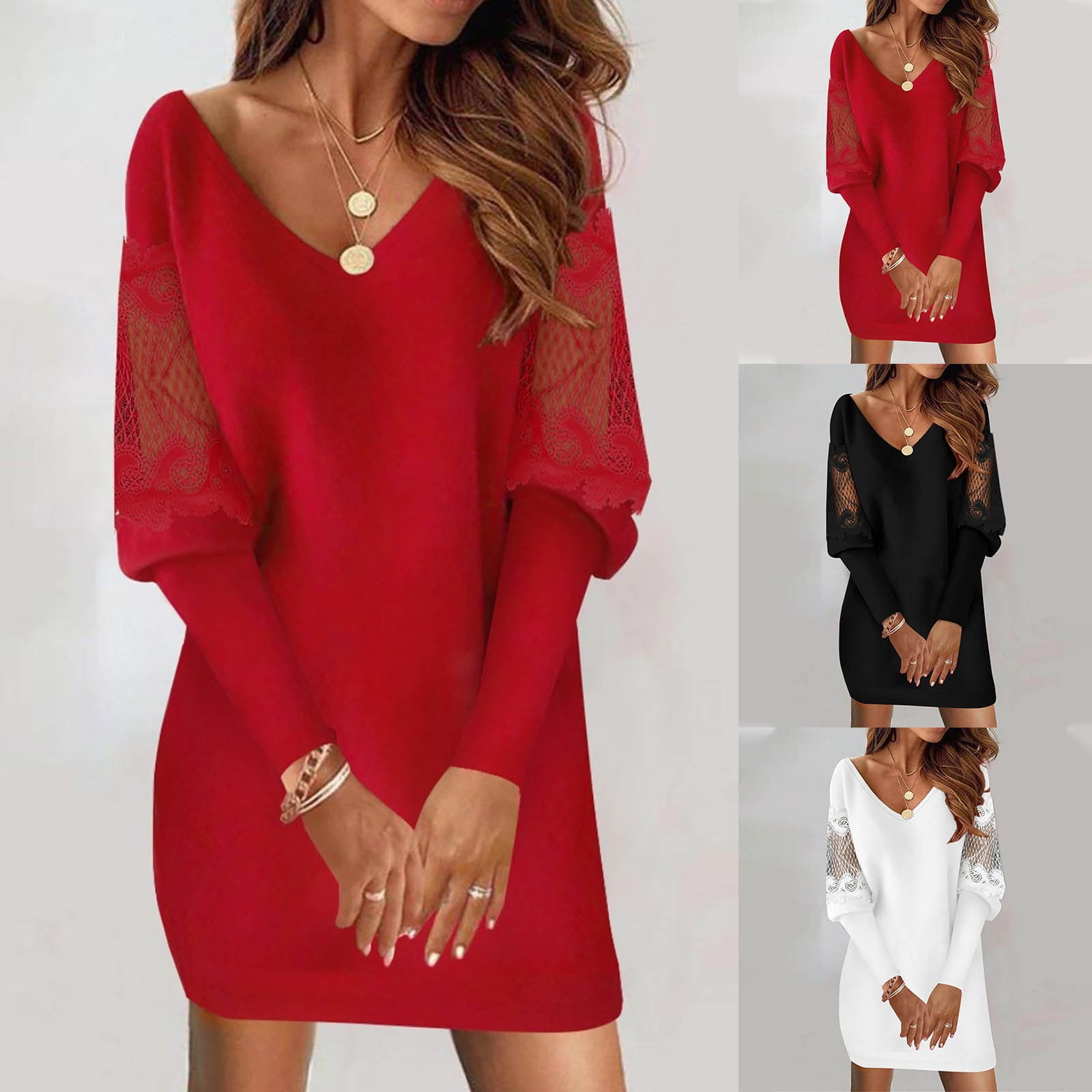 Click here for Njdvhb Winter Dresses For Women wedding Guest Dres... prices