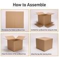 40 Packs 7x7x6 Shipping Boxes,Cardboard Boxes for Small Business ...