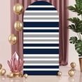Arch Backdrop 6 Ft, Dark Blue Gray Spandex Stretch Fitted Arch Cover ...
