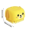 Soft Pet Bathing Brush With Gentle Massage Pins – Dog Grooming Tool for ...