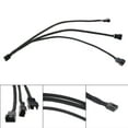 1 to 3 Splitter PC for Case Internal Motherboard Fan Hub 3-Pin PWM Fan ...