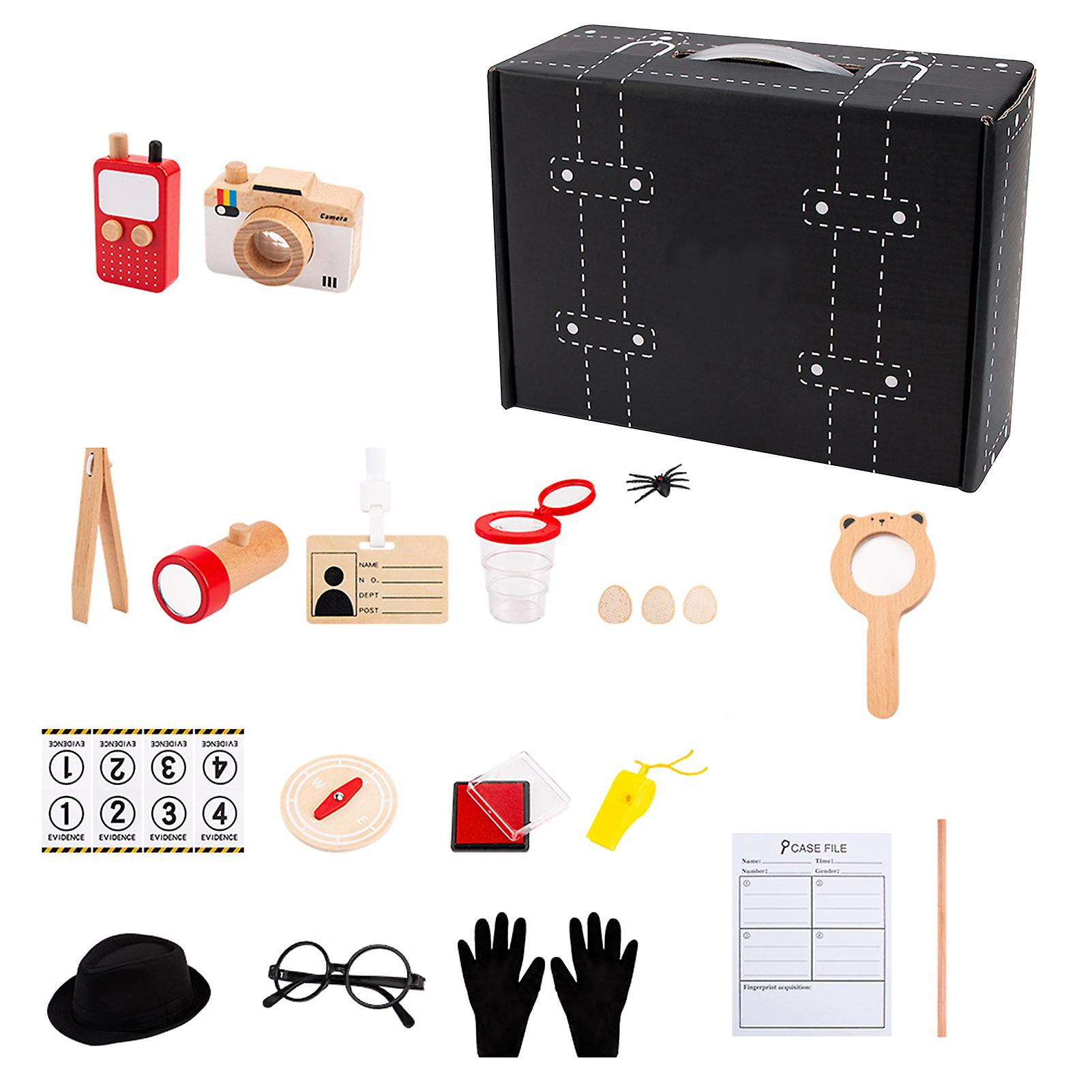 Juego de disfraz de Detective de juguete de simulación, juego de ...