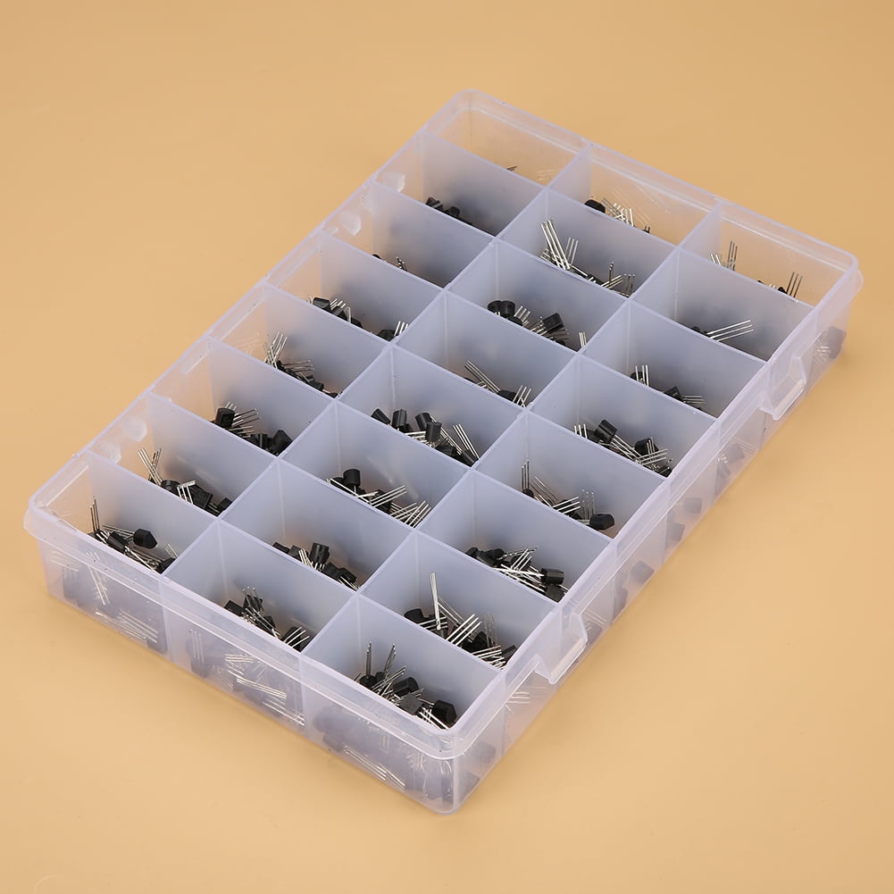 Kit de transistores de silicio Bling Bling 840 piezas surtido de ...