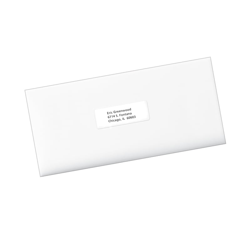 Avery Address Label Template 18160