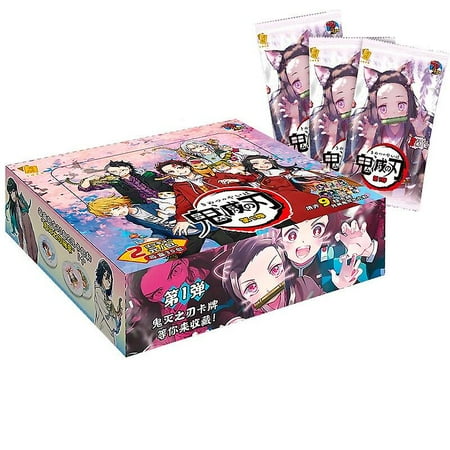 Demon Slayer Card Letters Paper Card Letters Games Children Anime-plum ...