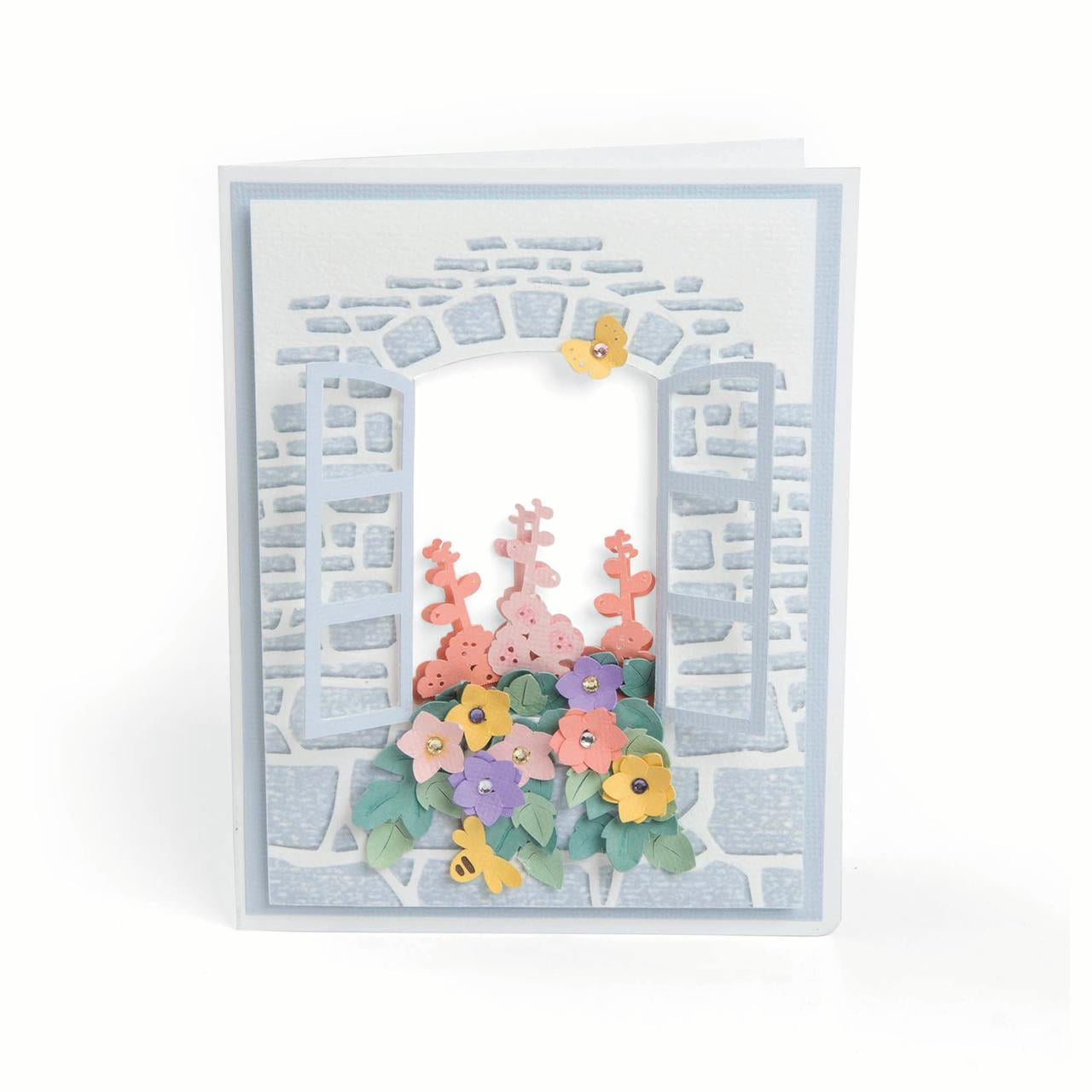 Sizzix Impresslits Embossing Folder - Window Box by Lynda Kanase ...