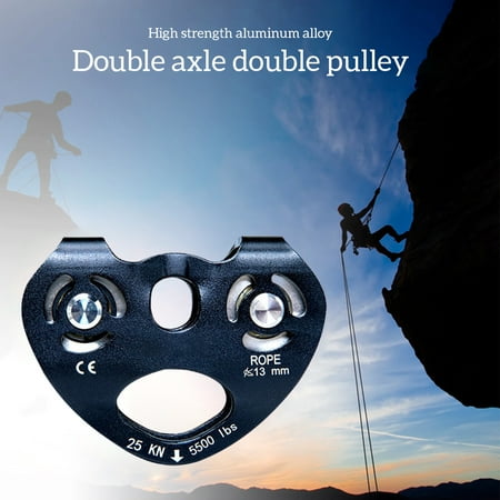 Zip Line Trolley Double Pulleys Hanging Device with Compact Size ...