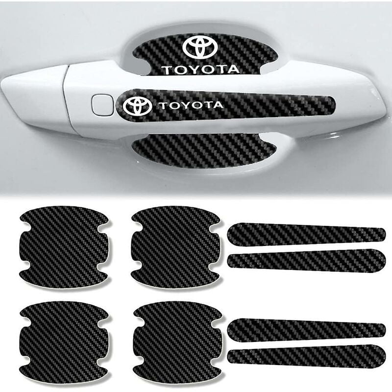 Click here for Other 8pcs Carbon Fiber Door Handle Stickers Anti-... prices