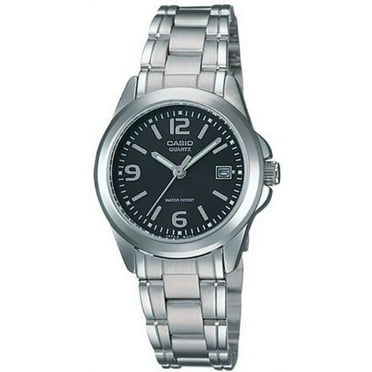Women's Core LTP1314D-1AV Black Stainless-Steel Quartz Fashion Watch ...