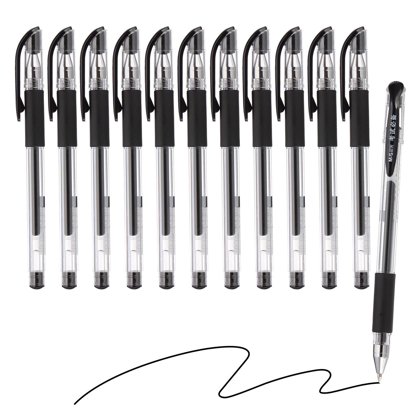 Click here for Uxcell Gel Pen Medium Point 0.5mm  24 Pack Smooth... prices