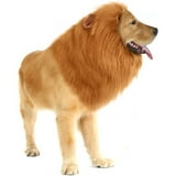 Halloween Lion Mane Wig Costume - Make Your Dog Lion King - Adjustable ...