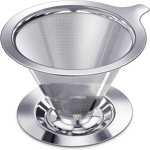 Pour Over Coffee Dripper, Paperless Coffee Filter, Pour Over Coffee ...