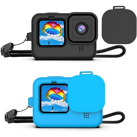 Set of 2 Silicone Cases for GoPro Hero 9 Black and Blue | Walmart Canada