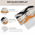 Abstract Art Stair Treads Non Slip for Steps Blue Black Orange Line ...