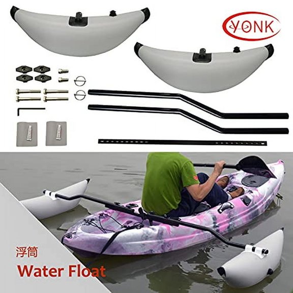 Brocraft Generation 2 Kayak & Canoe Outrigger/Stabilizer with Anodized ...
