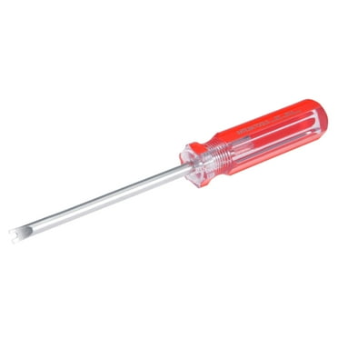 Unique Bargains Plastic Handle Ceramic Core 2.4mm Slotted Screwdriver ...
