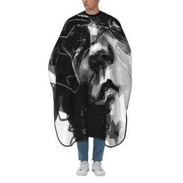 100PCS Large Disposable Barbershops Hair Salon Capes Hair Cutting Apron ...