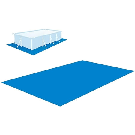 Square Pool Ground Cloth Inflatable Swimming Pool Mat Rectangular Pool ...