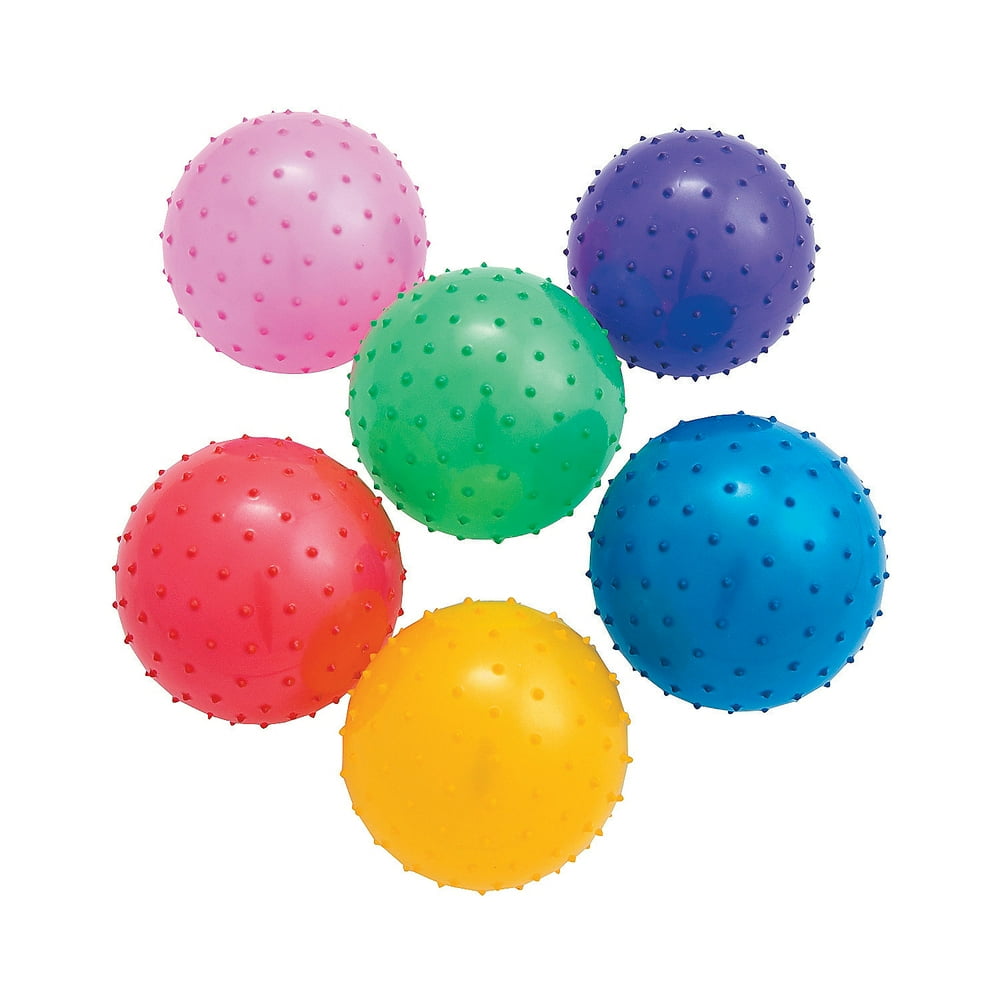 7" Value Spike Balls (50 Pc) - Party Favors - 50 Pieces - Walmart.com ...