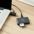 Onn+ USB Memory Card Reader for SD microSD CompactFlash MiniSD MMC ...