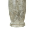 Ziya 30 Inch Table Lamp, Tall Pedestal Stand, Drum Shade, Stone Cream ...