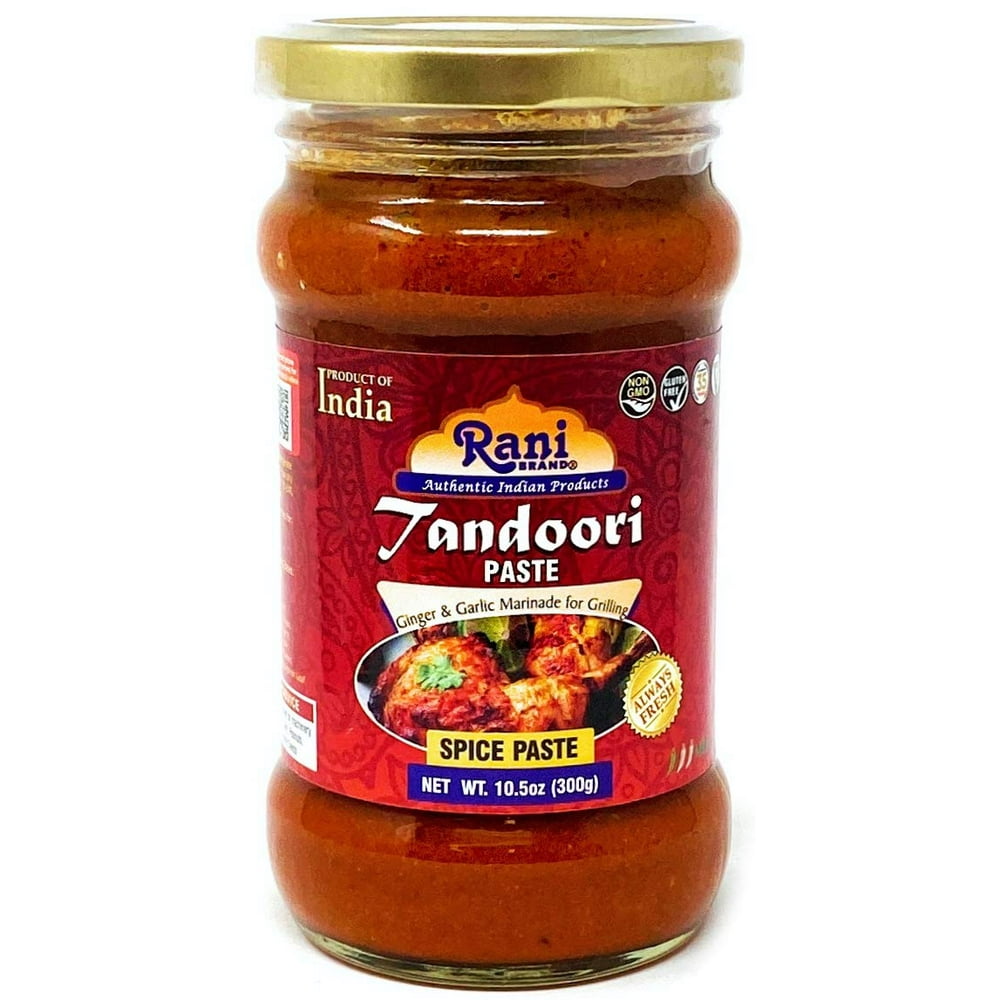 Rani Tandoori Paste (No Colors) 10.5oz (300g) Glass Jar ~ For Tandoori ...