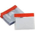 SICURIX Color-coded Vinyl Horizontal Badge Holder, Box of 50 - Walmart.com