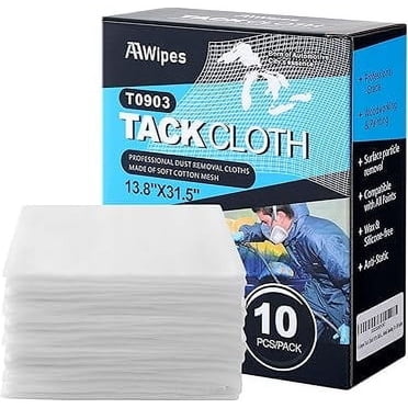 TCP Global - Pure Blue Superior Tack Cloths - Tack Rags (Case of 144 ...