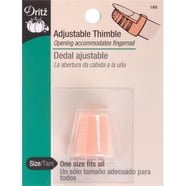 Open Top Tailor's Thimble - Size 18mm - Walmart.com