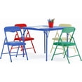5-Piece Folding Table and Chairs Set for Daycare and Classrooms ...