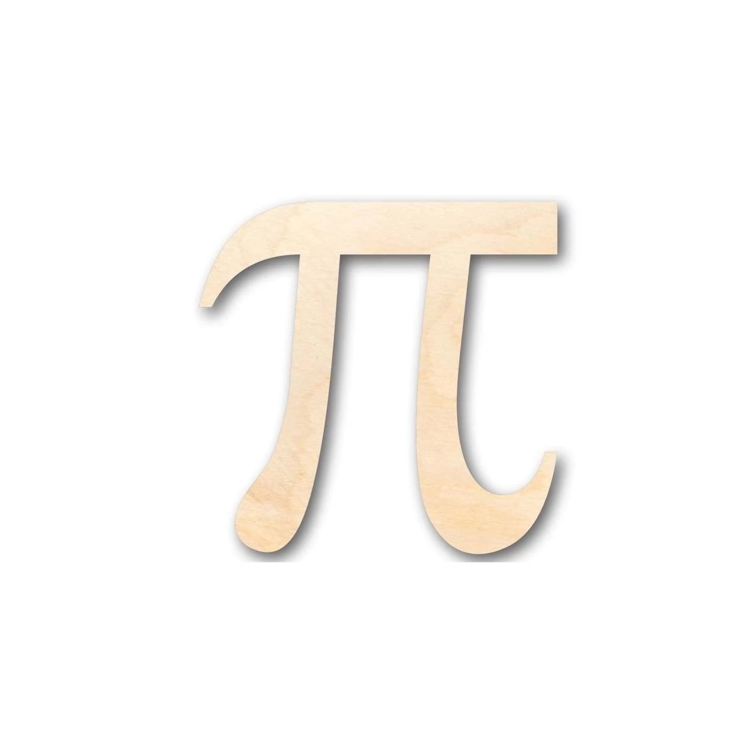 Unfinished Wooden Pi Symbol - Math - Greek Life - Sorority - Fraternity ...