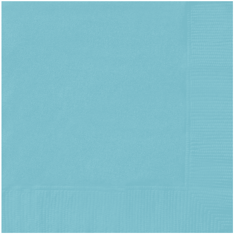 Terrific Teal Beverage Napkins, 20ct - Walmart.com