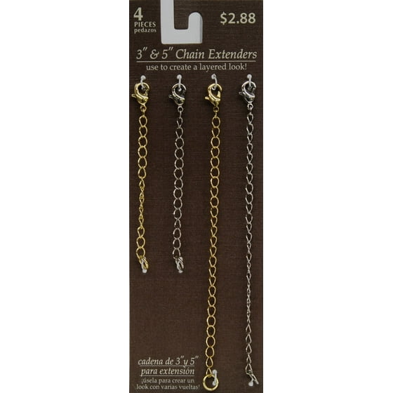 Essntl 3" And 5" Chain Extenders - Walmart.com