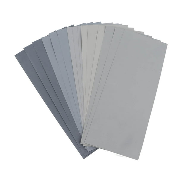 Sandpaper Set,15Pcs Sandpaper Set 2000 Sandpaper Assortment Set ...