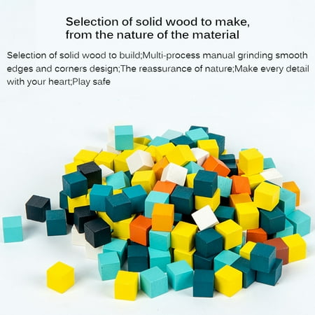 Wooden Pixel Puzzle Mosaic Plane Puzzle Pixel Board Game Pixel Blocks ...