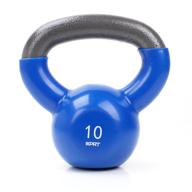 XPRT Fitness Vinyl Kettlebell 10 lb. - Walmart.com