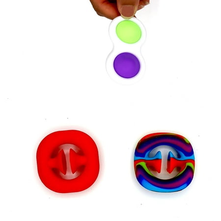 Kilalau 2 Snapperz and 1 Simple dimple Fidget Toys | Squeeze Toy ...