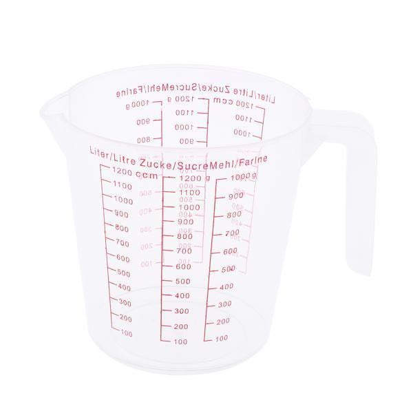 Recipientes de Superficie Jarra de Tazas Medidoras Reutilizables de ...
