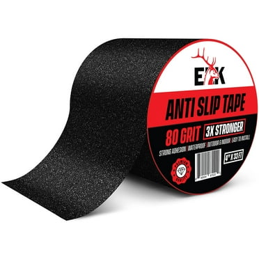 "12"" x 10' BLACK Roll Safety Non Skid Tape Anti Slip Tape Sticker Grip ...