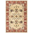 SAFAVIEH Classic Nicholas Floral Bordered Wool Area Rug, Gold/Red, 2'3 ...