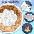 1Set 4 Sheets 11.6x8.2 Inch Stick and Stitch Embroidery Patterns ...