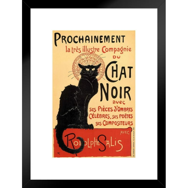 Vintage French Cat Posters